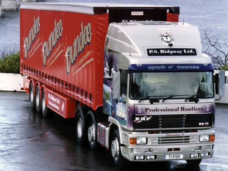 Heavy Haulage History: The ERF EC Series -1993 to 2000 – Autobritannia